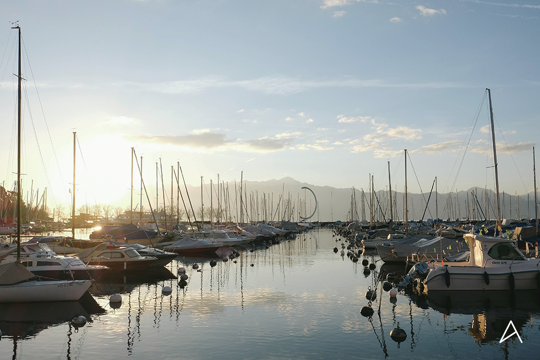 Ouchy, ses quais & le Lac Léman - Awwway